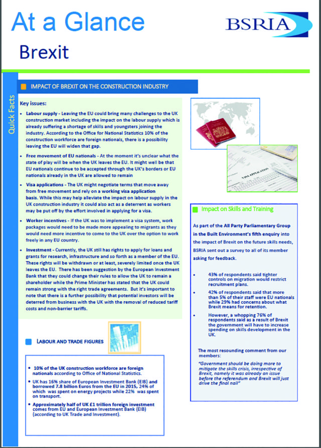 From copper to Brexit: free BSRIA Guides - Modern Building Services